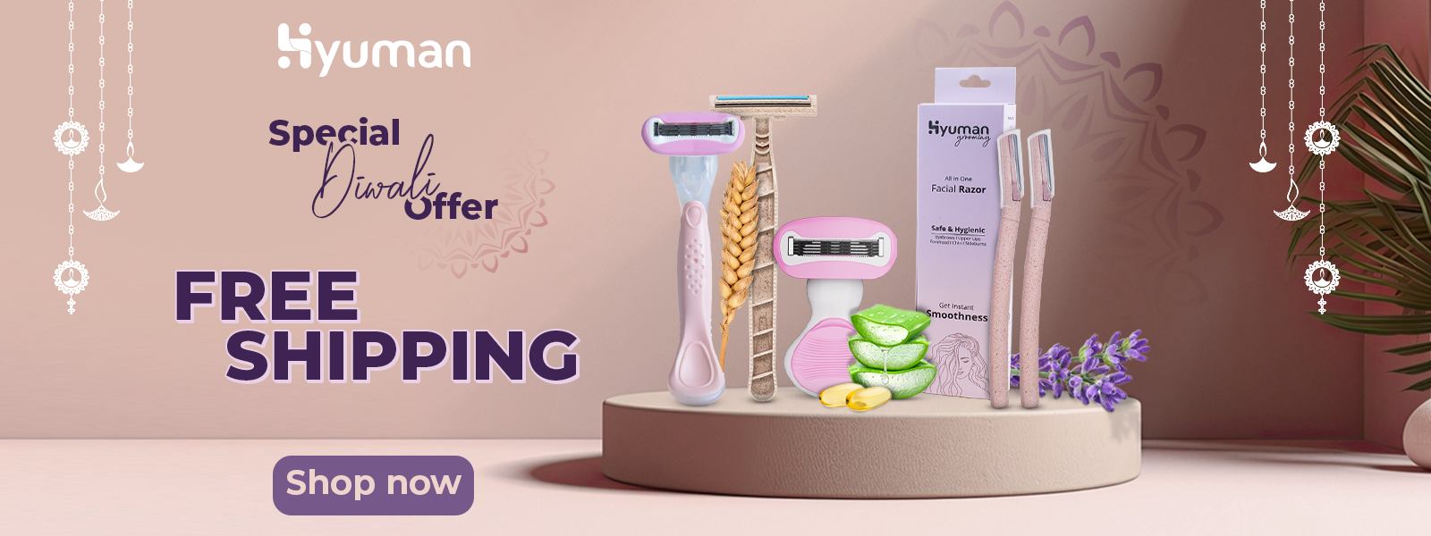 Body & Face Razors Women | Beard Styling Razors Men | Hyuman Grooming