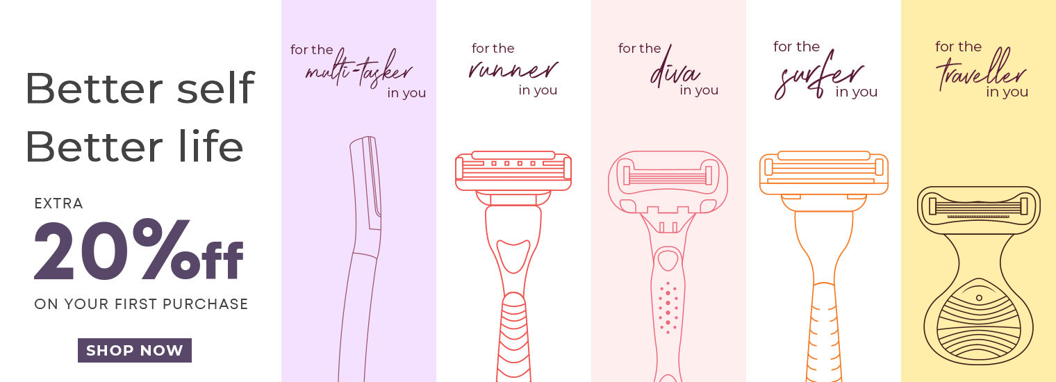 Body & Face Razors Women | Beard Styling Razors Men | Hyuman Grooming